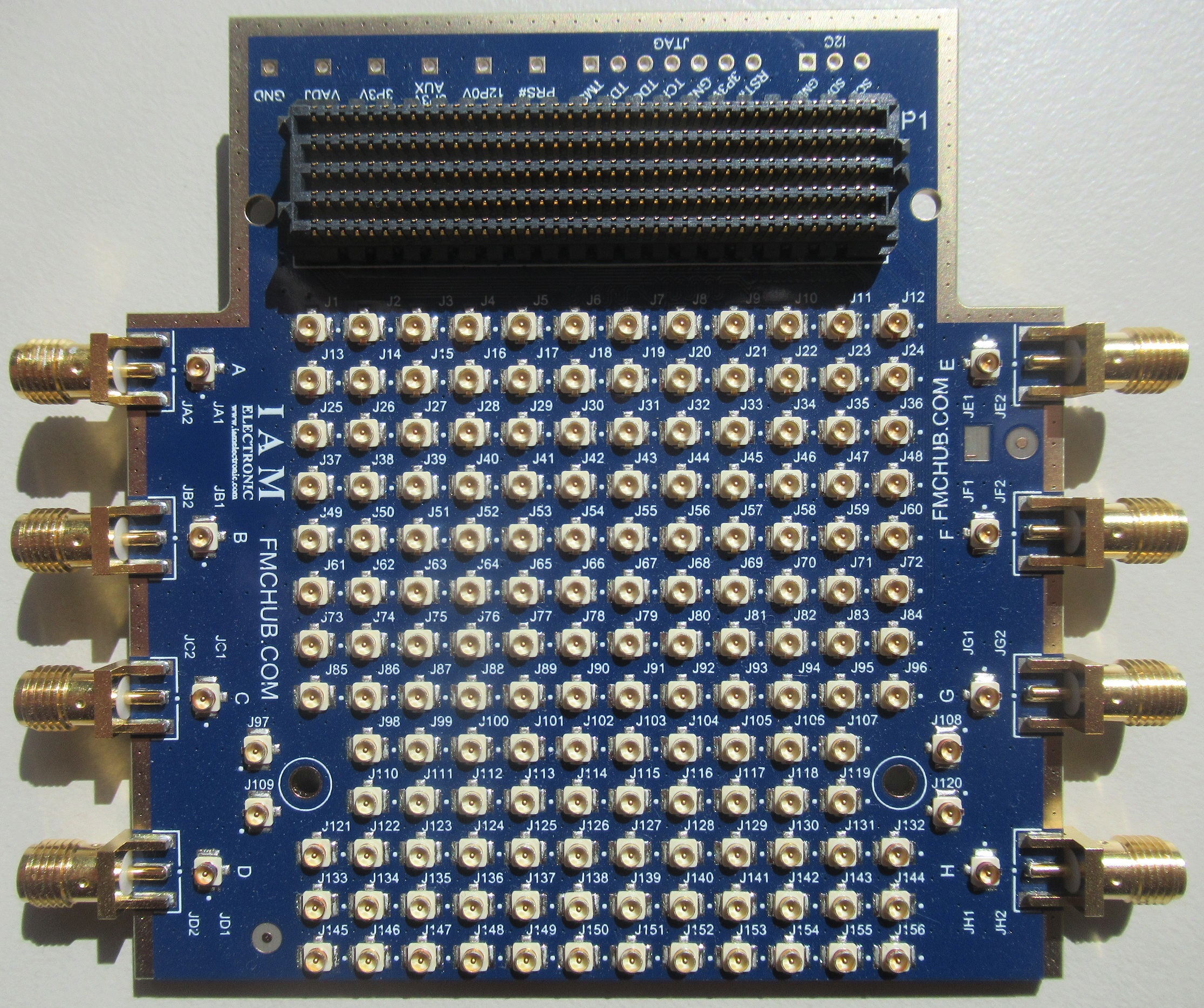 FPGA Mezzanine Card (FMC) HPC-U.FL Debug Board – IAM Electronic GmbH – Shop FPGA Mezzanine Card (FMC) HPC-U.FL Debug Board – IAM Electronic GmbH – Shop